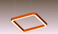 China Industrial Rectangle Linear Light Aluminum LED Linear Pendant Light for sale