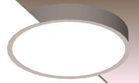 China Recessed Circular Led Panels 5000k-6500k Led Round Ceiling Surface Panel Light for sale