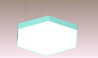 China 2700K-3500K Hexagon LED Panel Light Suspension Led Panel For Metro Station for sale