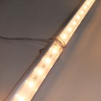 China Aluminium 24V Warm White LED Strip DMX512 1m RGB LED Strip 120leds/M for sale