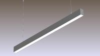 China 2400mm Luminaire Led Light Fixtures 8 Feet Linear Suspension Light for sale