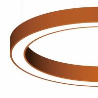 China Combination Ring Pendant Lamp LED Linear Light For Metro Station Shopping Mall for sale