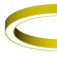 China Combination Ring Pendant Lamp LED Linear Light For Metro Station Shopping Mall for sale