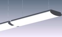 China IP20 1200 X 400 Led Panel 6500lm Led Rectangular Panel Light for sale