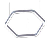 China Hexagon Led Linear Light Customized LED Light For Shopping Mall for sale