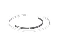 China Outside Led Suspended Ring Pendant CR120X90mm Linear Lighting Fixtures for sale