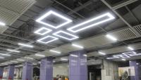 China Aluminum Rectangle Linear Light Customized LED Light 26000lm for sale