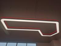 China Customied Design Pendant Led Linear Light For Special Size for sale