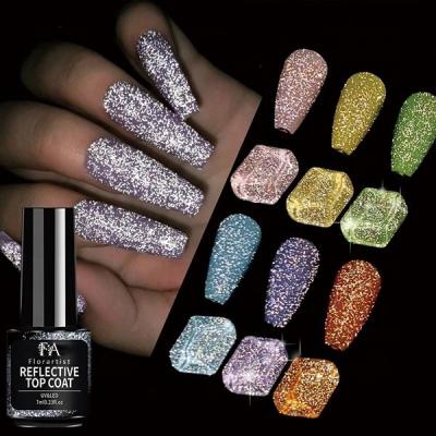 China Professional Reflective Glitter Gel Nail Polish - 1000+ Colors, Fast Dry Diamond Disco Effect, 1oz/2oz Bottle Options for Salon & DIY Nail Art for sale
