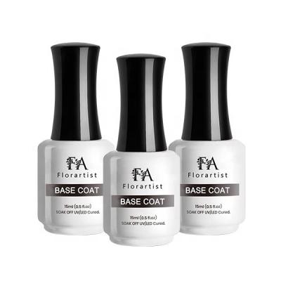 China OEM Nail Functional Rubber Base & Top Coat UV Gel Polish - 1oz/2oz Bottle Sizes, 30-45 Day Production for sale