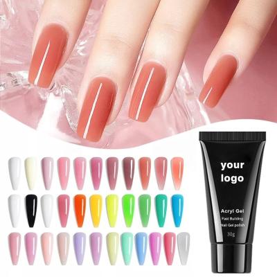 China Professional Acrylic Hard Gel for Nail Extensions - 1oz and 2oz Jar Options with Custom Logo and OEM Services for sale
