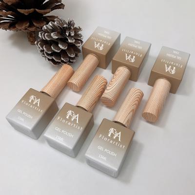 China 15ml Custom Glass Nail Polish Bottles with Brush - Transparent White Black Empty Cosmetic Packaging for OEM Screen Printing for sale