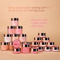 China OEM Acrylic Nail Dip Powder System - 1000+ Colors, 5-Second Drying, 1kg Bulk & Bottle Packaging Options for sale