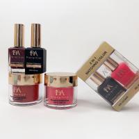 China OEM Custom 3-in-1 Nail Dip Powder Gel Polish Set with 5-Second Dry Time and Custom 1oz/2oz Packaging Options for sale