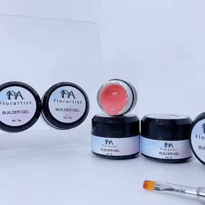 China 34 Colors Hard UV Gel Nail Builder with Quick Soak-Off Formula for Salon and DIY Use - Custom Logo Options Available for sale