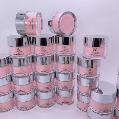 China 1KG Bulk Nude Clear Pink Colored Nails Acrylic Powder Vendors Polymer Acrylic Powder for Nail Salon Shop for sale
