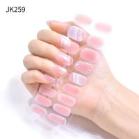 China Custom Logo 3D Semicured UV Gel Nail Stickers - 1000+ Styles Available with 10 Piece MOQ for Professional Nail Art for sale
