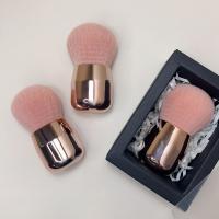 China High Quality Premium Synthetic Hair Metal Handle Nail Dust Brush Cleaning Powder Brush for sale