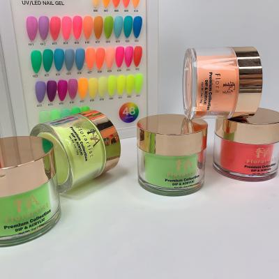 China High Quality Fast Drying Customized Color Acrylic Dipping 2 in 1 Powder  Low Price Nail Art Acrylic Powder for sale