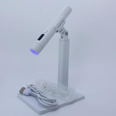 China Wholesale Portable 3W Gel Led Light Mini Uv Nail Lamp One Finger Pen Shape Uv Led Nail Lamp for Manicure for sale