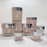 China Custom Acrylic Jar 0.25oz 0.5oz 1oz 2oz 4oz 8oz 16oz 32oz Nude Clear Acrylic Dipping Powder Kit for Nails Art Beginners for sale