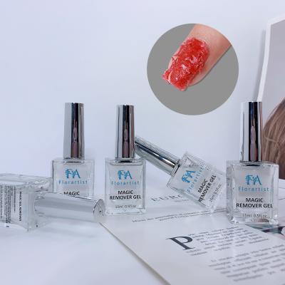 China Professional Nails Supplies Salon Use 15ml Magic Liquid Nail Gel Polish Remover for Nail Removal for sale