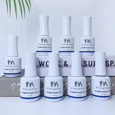 China Wholesale Custom Logo Rubber Base Gel Hema Free Gel Polish UV Gel Base and Top Coat for Nail Supply for sale