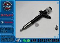 China Genuine and New Common rail injector 295050-0810 SM295050-0810 295050-0540 for TO/YOTA 2KD Injector 23670-0l110 23670-09 for sale