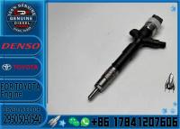 China Genuine and New Common rail injector 295050-0810 SM295050-0810 295050-0540 for TO/YOTA 2KD Injector 23670-0l110 23670-09 for sale
