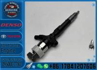 China excavator parts common rail nozzle injector 23670-30280 095000-7780 for sale