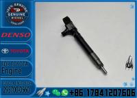 China Original Diesel Common Rail Fuel Injector 23670-0E010 295700-0550 23670-0E020 295700-0560 For Toyota Hilux 1GD for sale