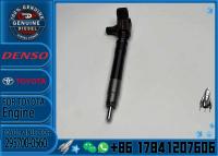 China Original Diesel Common Rail Fuel Injector 23670-0E010 295700-0550 23670-0E020 295700-0560 For Toyota Hilux 1GD for sale