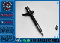 China DENSO hilux diesel injector 23670-0R030 23670-0R140 23670-0R190 095000-7670 for sale