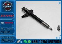 China Diesel Common Rail Fuel Injector 095000-7640 095000-7630 095000-7280 095000-7270 for TOYO-TA 23670-0R170 23670-09290 for sale