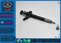 China Diesel Common Rail Fuel Injector 095000-7640 095000-7630 095000-7280 095000-7270 for TOYO-TA 23670-0R170 23670-09290 for sale