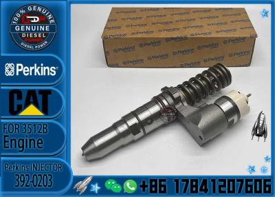 China Common rail injector fuel injecto 246-1854 392-0203 250-1311 392-0204 for 3512B Excavator 3512C 3516B 3516C for sale