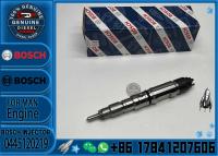 China Genuine Common Rail Injector 0445120219 0445120100 0445120275 51101006127 for Man Truck for sale