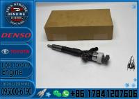 China High Quality New Common Rail Injector Diesel Fuel Injector Nozzle Assembly 095000-6190 23670-30100 For TOYOTA Engine for sale