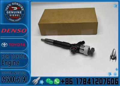 China High Quality New Common Rail Injector Diesel Fuel Injector Nozzle Assembly 095000-6190 23670-30100 For TOYOTA Engine for sale