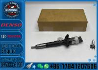 China High Quality New Common Rail Injector Diesel Fuel Injector Nozzle Assembly 095000-6190 23670-30100 For TOYOTA Engine for sale