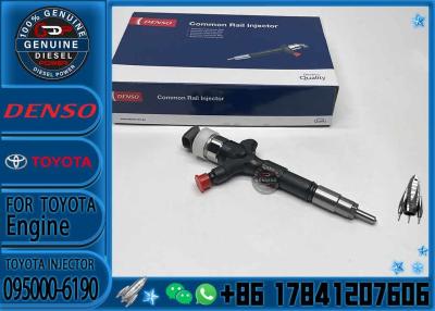 China common rail fuel injector 095000-6190 nozzle innjector 095000 6190 0950006190 for Toyota Hiace 2.5 D 2KD-FTV for sale