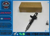 China 095000-7780 23670-39316 095000-7540 23670-30280 Original fuel Injector Nozzle For toyota 1kd common rail injector Assy for sale