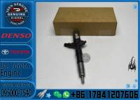 China 095000-7780 23670-39316 095000-7540 23670-30280 Original fuel Injector Nozzle For toyota 1kd common rail injector Assy for sale