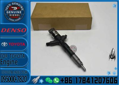 China Common Rail Inyectores Diesel auto engine systems Fuel Diesel Injector 23670-39265 095000-7820 For Toyota 1KD-FTV for sale