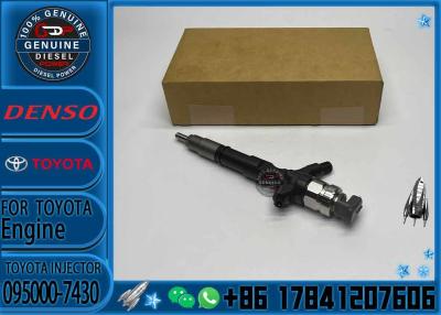 China Genuine Fuel Injector 095000-7430 23670-39146 DCRI107800 Injector Nozzle 23670-30250 0950007430 for toyota hiace 2.5 d-4 for sale
