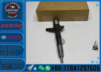 China High Quality Common Rail Fuel Injector 095000-7450 095000-7451 095000-7452 23670-39225 For TOYOTA 1KD-FTV Euro 4 for sale