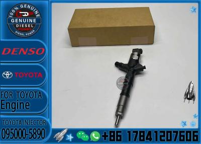 China Landcruiser 3.0 D4D Diesel Engine parts Common Rail Injector 095000-5890 23670-39135 0950005890 Toyota 1KD-FTV Fuel Inje for sale