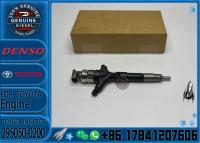 China Common Rail Diesel Fuel Injector 095000-0460 23670-30400 295050-0200 23670-39365 for toyota for sale