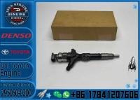 China Common Rail Diesel Fuel Injector 095000-0460 23670-30400 295050-0200 23670-39365 for toyota for sale