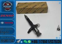 China 095000-7780 23670-39316 095000-7540 23670-30280 Original fuel Injector Nozzle For toyota 1kd common rail injector Assy for sale